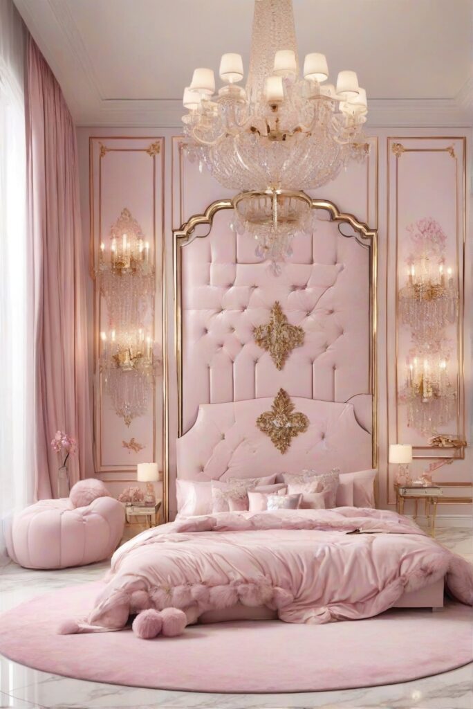 Defining Stylish Luxe Trends: Girly Glamour Decor 2024 - upgradesign.blog