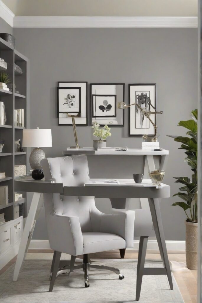 Agreeable Gray (SW 7029): Harmonious Hues for a Balanced Workspace ...