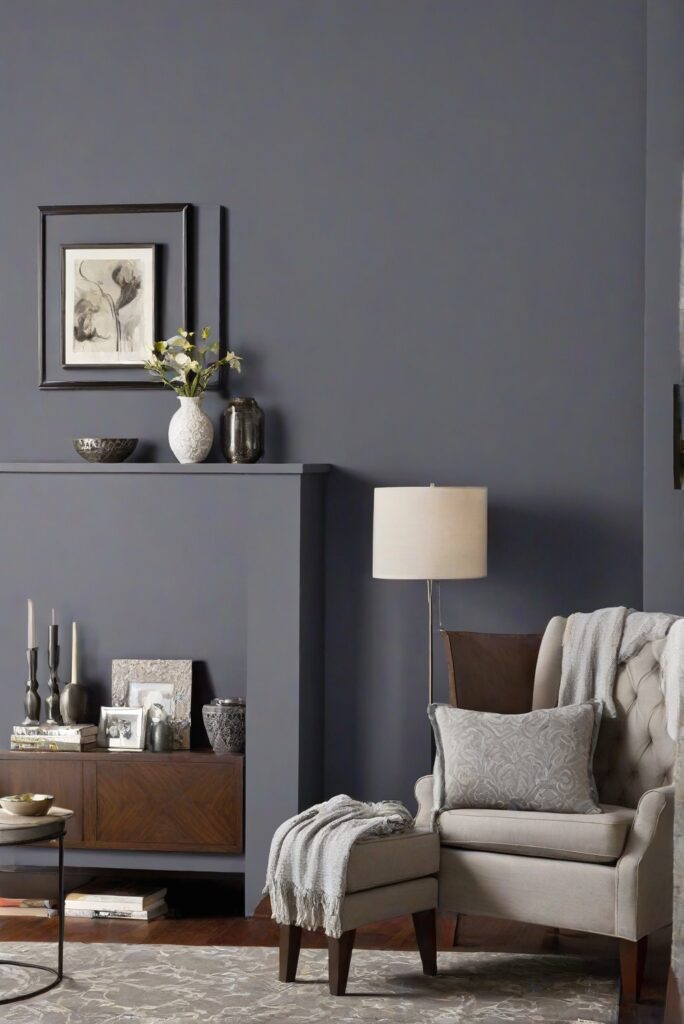BM Stormy Monday (2112-50) Living Room Refresh: Paint Trend 2024 ...