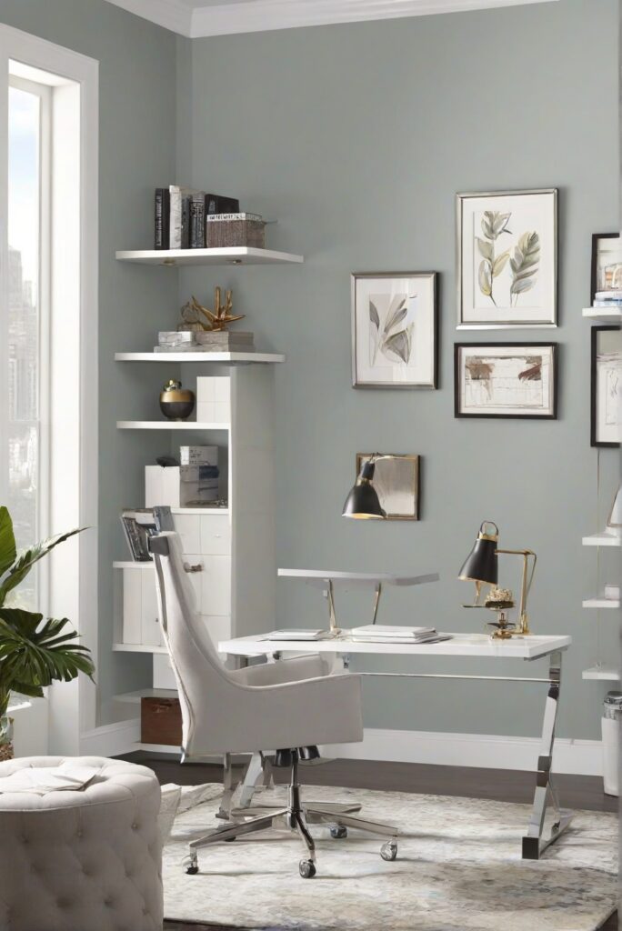 Balboa Mist (OC-27): Light and Airy Vibe for a Refreshing Workspace ...