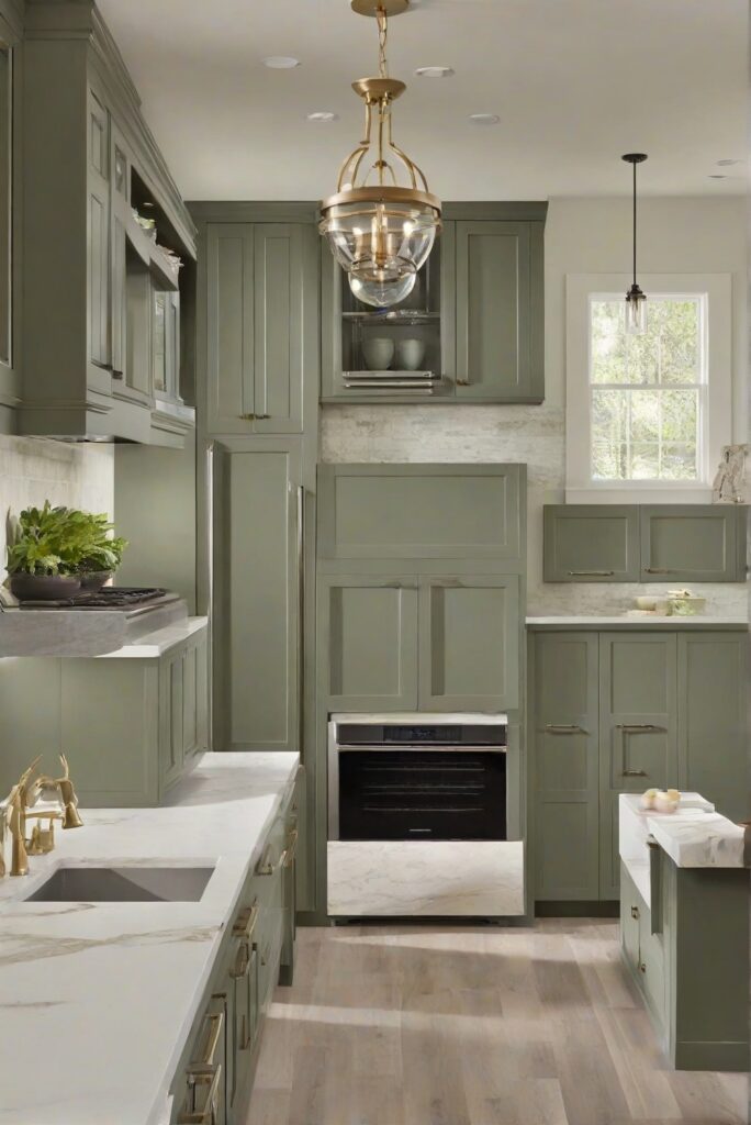 Hellenic Green SW 6436: Ancient Elegance - Could Your Kitchen Be ...