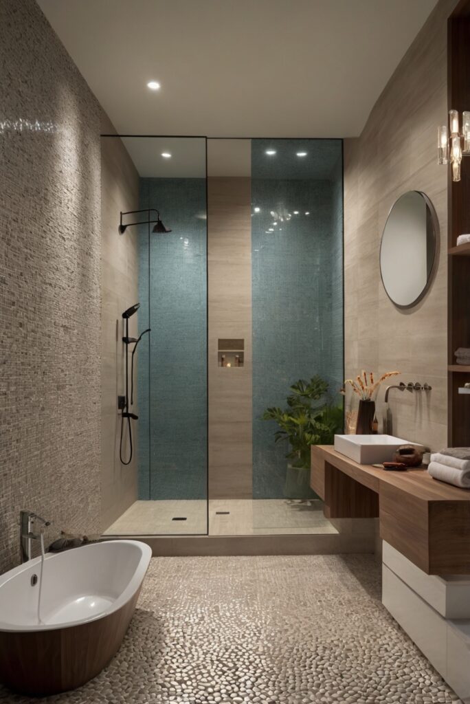 How can custom cabinetry maximize storage in a modern bathroom ...