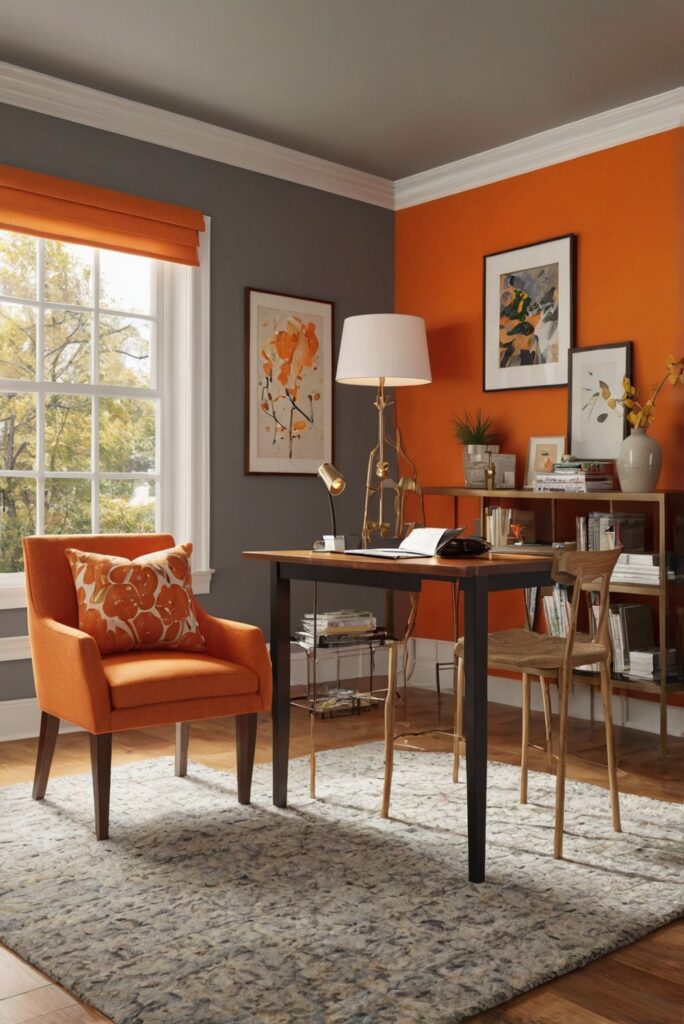 Raucous Orange (SW 6886): Vibrant Orange - Best Wall Paint Color 2024 ...