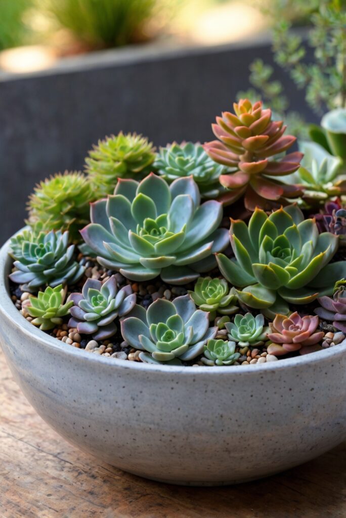 Succulent Serenity: How to Create a Charming Garden in a Shallow Bowl ...