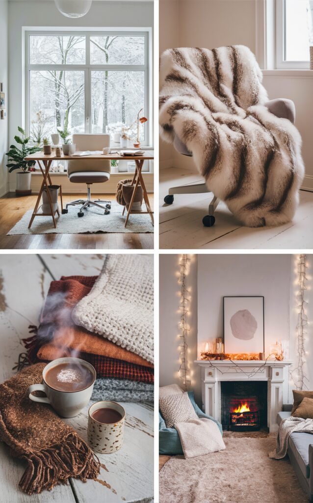 Cozy Winter Office Decor Ideas for a Trendy Workspace - upgradesign.blog