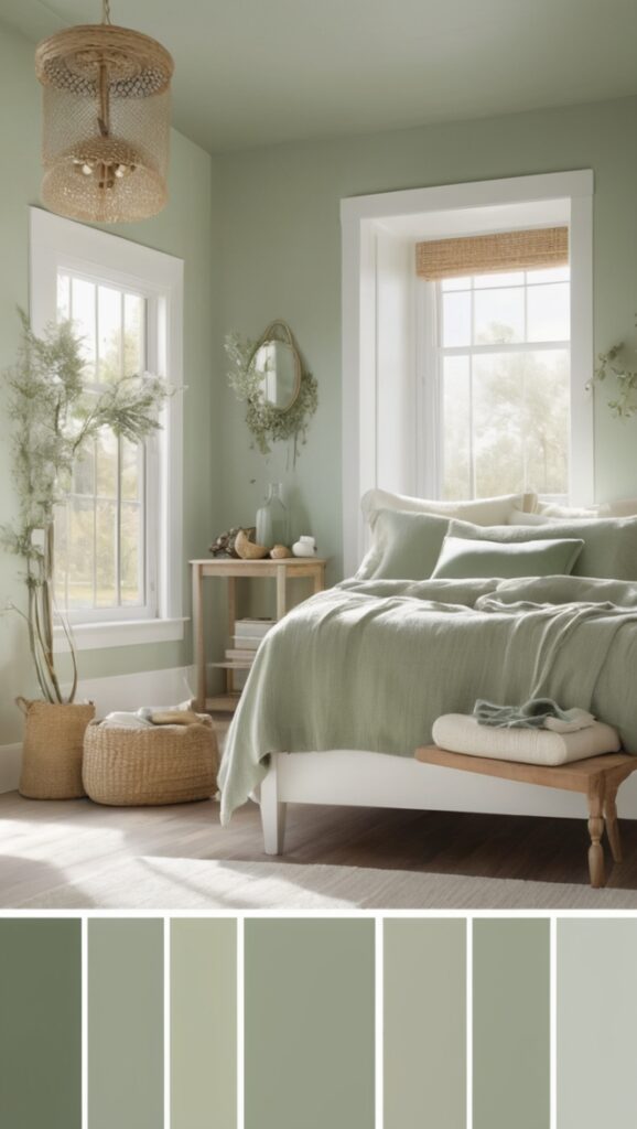 How can I incorporate the trendy Sage Green color palette into my home ...