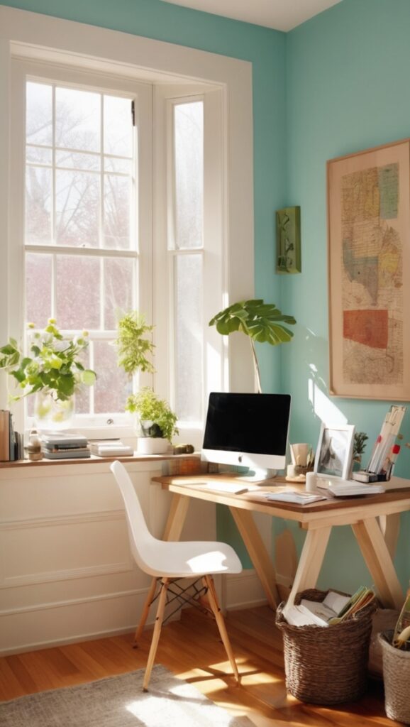How can I create a stylish small cozy home office? ? - upgradesign.blog