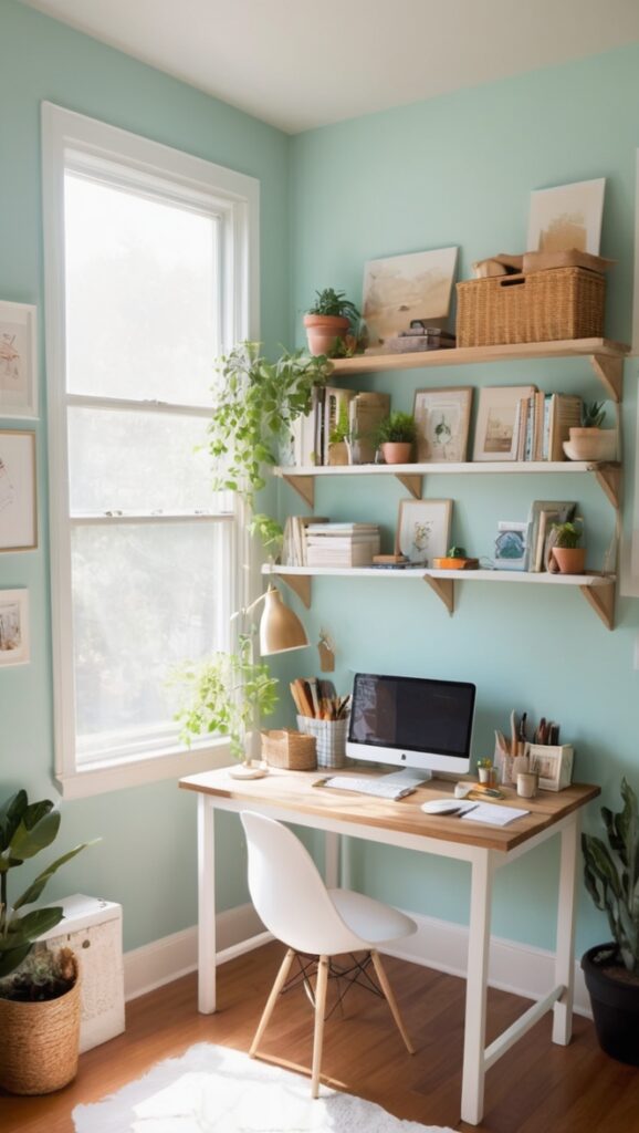 How can I optimize my home office setup for small spaces ...