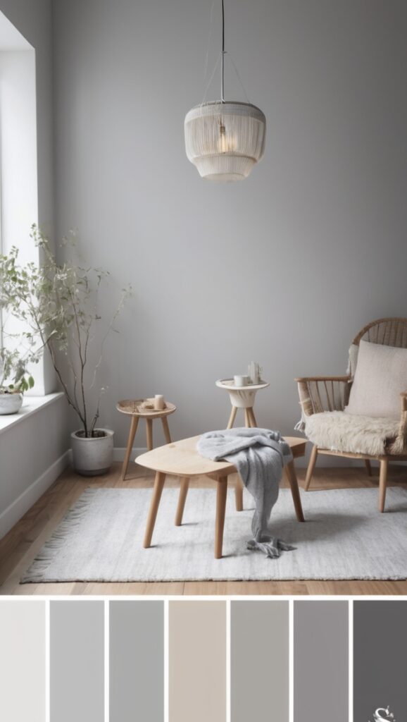How can I incorporate the chic gray color palette into my home décor ...