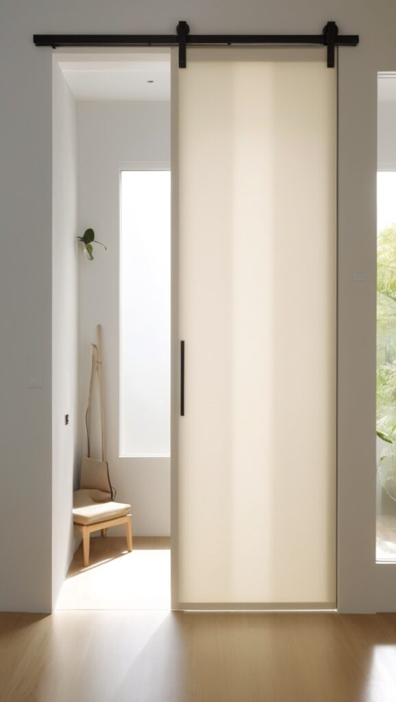 What are the best materials for a hall sliding door design ...